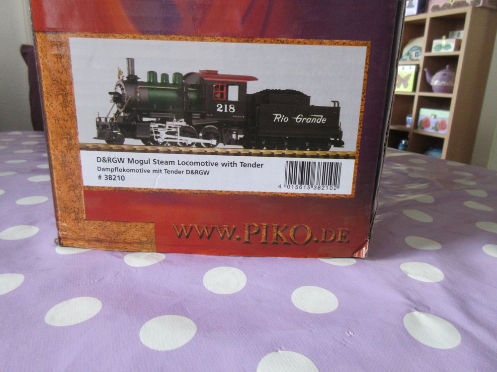 PIKO D&RGW Mogul Steam Locomotive mit Tender 38210 Analog | Kaufen auf ...