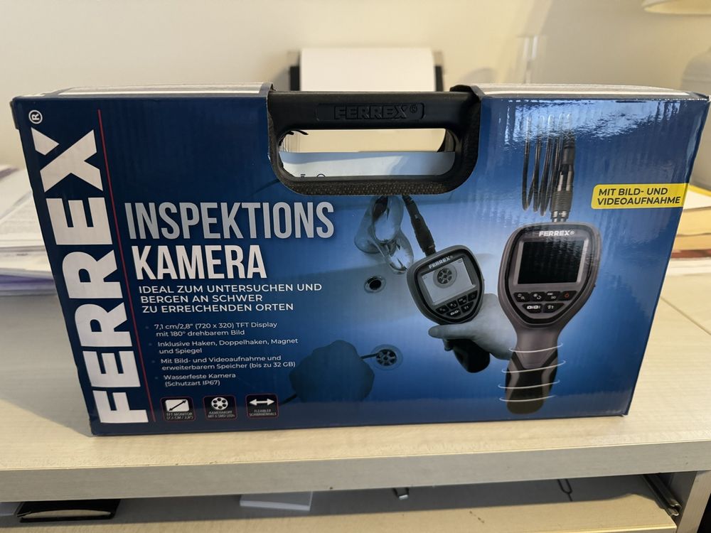 Ferrex Inspektionskamera (Neu und originalverpackt) in Nesselnbach für ...