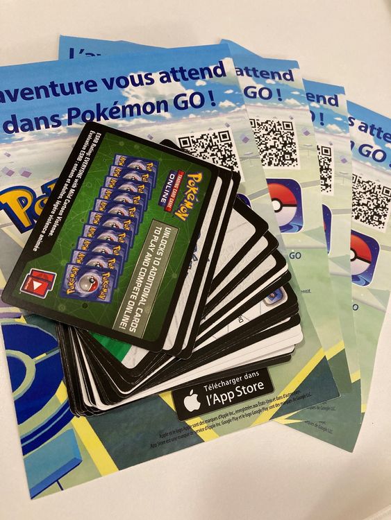 +40 Pokemon TCG Online codes (Neu (gemäss Beschreibung)) in Genthod für ...