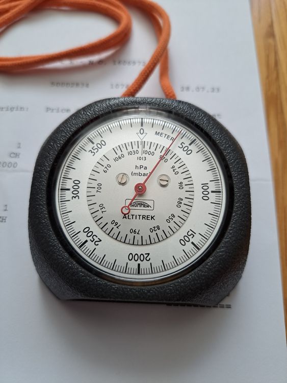 Thommen Altitrek 5000, revidiert Sathom 2023, Höhenmesser | Kaufen auf Ricardo