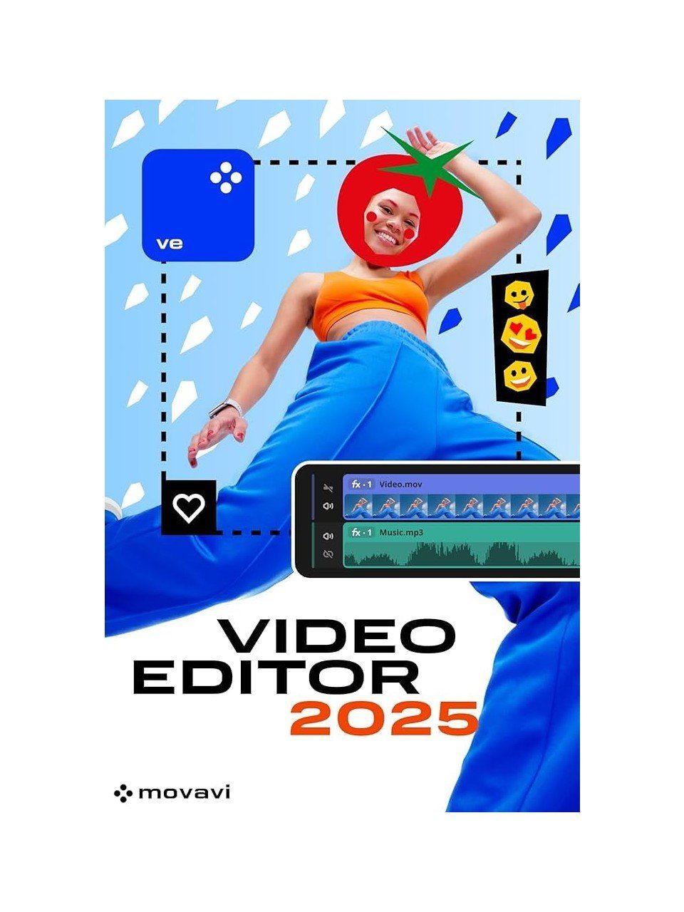 Movavi Video Editor 2025-1 Gerät-Lifetime-Windows&Mac (Gebraucht) in ...
