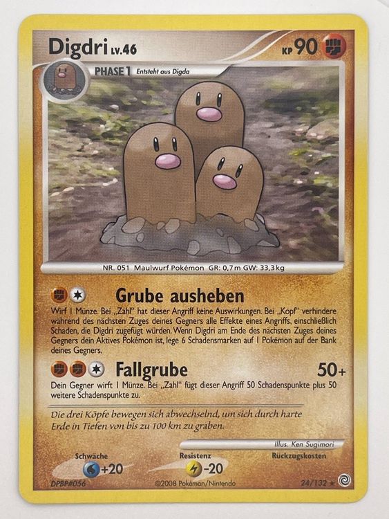 Digdri 24/132 Rare Pokémon Secret Wonders (Neu (gemäss Beschreibung ...