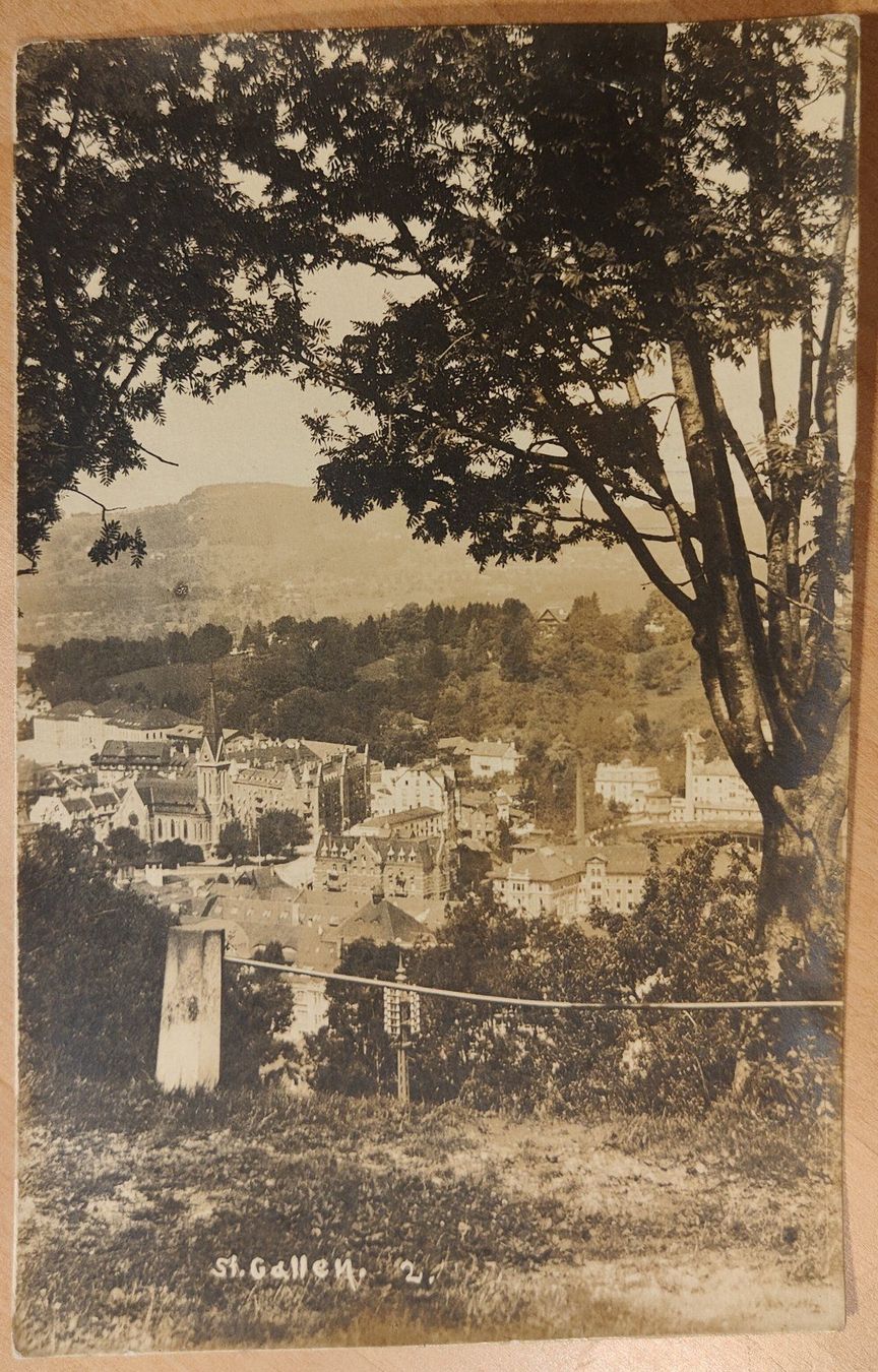 Foto AK Seltene Ansicht St. Gallen um 1920 (Gebraucht) in St. Erhard ...