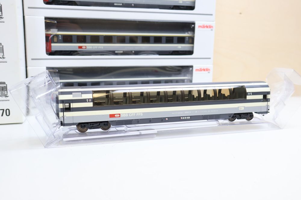Märklin SBB EuroCity - Schnellzugwagen Set 43670 (Gebraucht) in ...