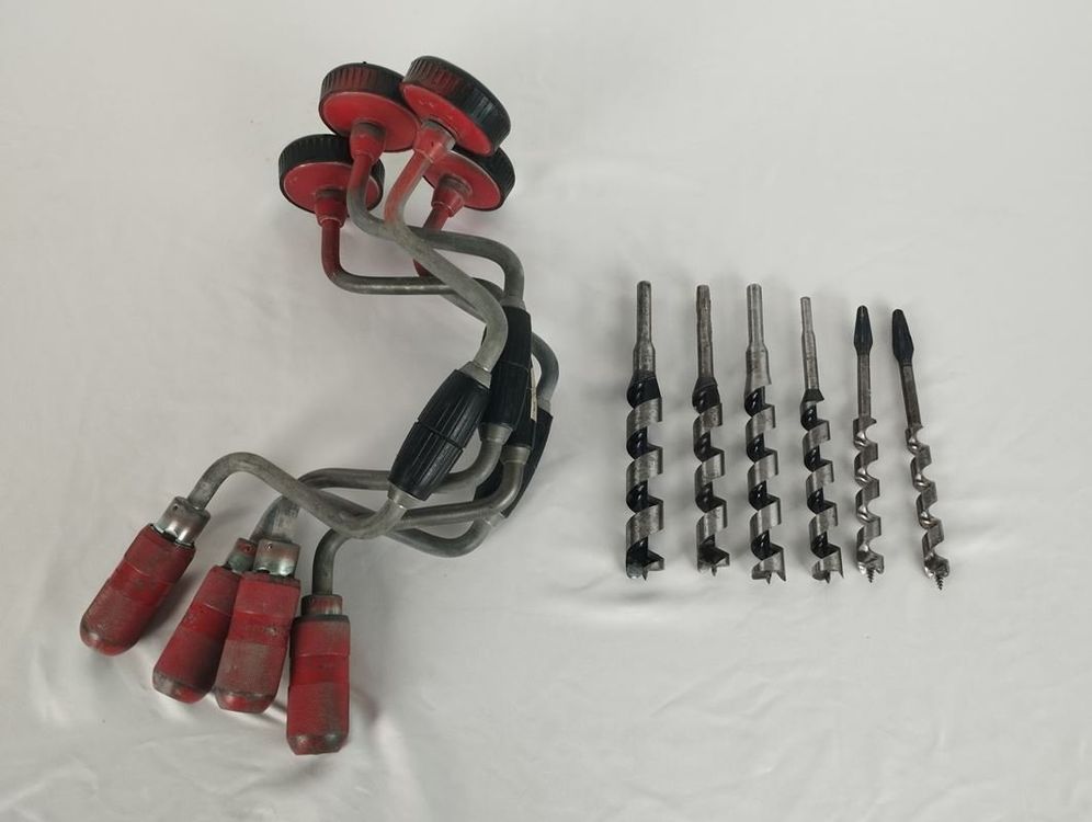 FLOTT Handbohrer 4 St. und 6 Bohrer (Gebraucht) in Schübelbach für CHF ...