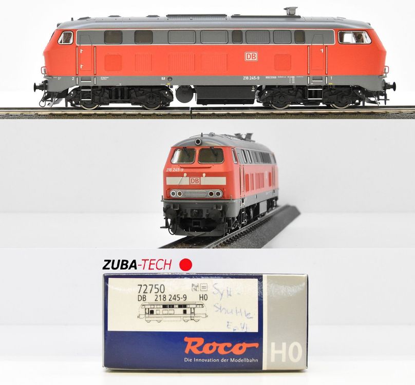 Roco 72750 Diesellok BR 218 DB H0 GS Analog mit OVP | Kaufen auf Ricardo