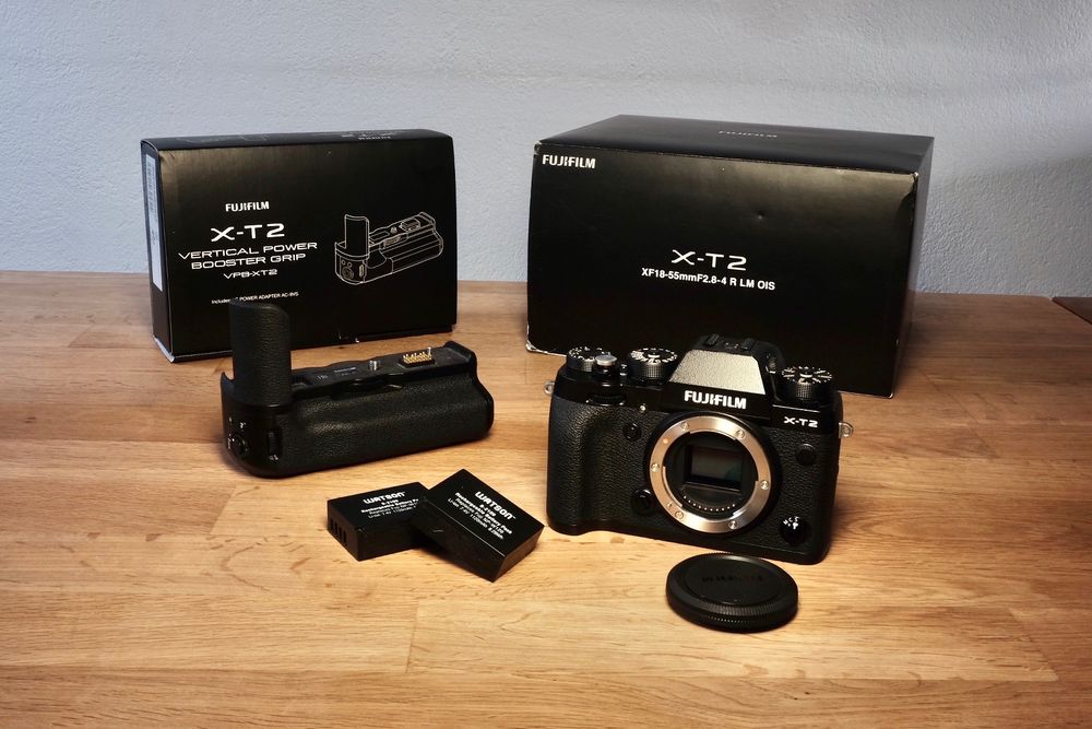 Fujifilm X-T2 (nur 5000 Ausl.) + BatteryGrip + 2Akkus (OVP) (Gebraucht ...