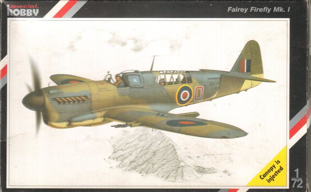 1/72 fairey Firefly Mk.I Special Hobby 72030 (Neuf avec emballage d ...