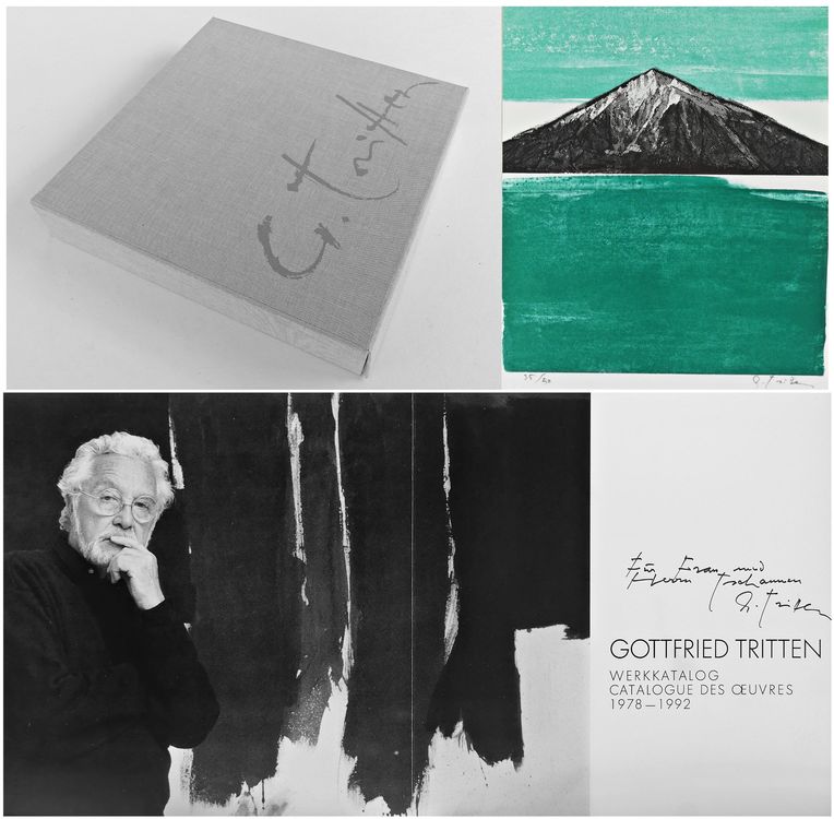 Originalwerk von Gottfried Tritten mit Werkkatalog! (Gebraucht) in ...