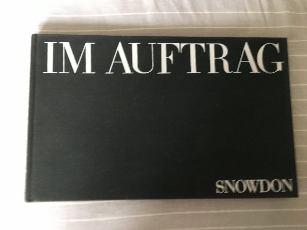 Tony Armstrong-Jones =TONY SNOWDON "IM AUFTRAG - SNOWDON" | Kaufen auf ...