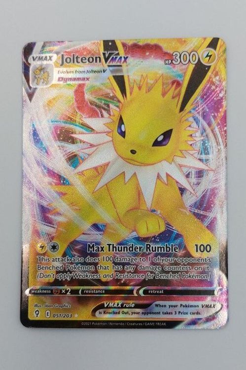 Jolteon VMAX (051/203 Evolving Skies) NM / ENG | Kaufen auf Ricardo