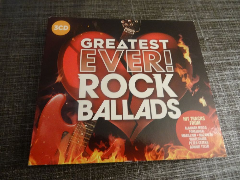 Greatest Ever Rock Ballads CD BOX (Gebraucht) in Olten für CHF 3 – mit ...