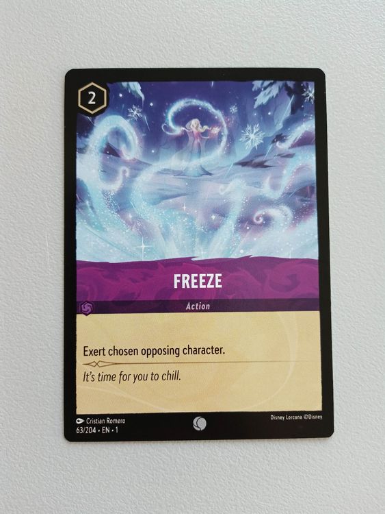 Lorcana - Freeze - Common Karte - Disney Frozen | Kaufen auf Ricardo