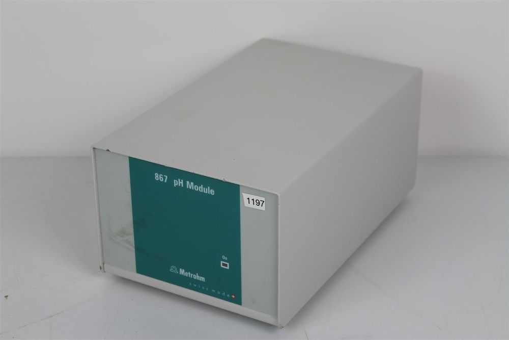 Metrohm 867 pH Module (Gebraucht) in Hölstein für CHF 5 – mit Lieferung auf Ricardo kaufen