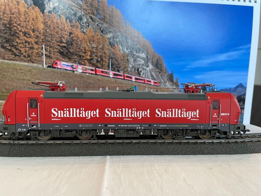 märklin 36184 Vectron BR 193 ELL Snälltaget | mfx | Sound | (Gebraucht ...