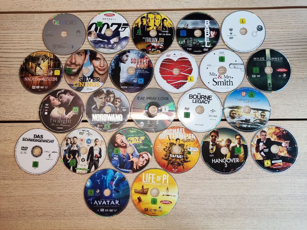 24 DVDs ab CHF 1 (Deutsch, nur Discs) | Kaufen auf Ricardo
