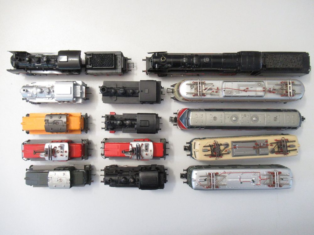 Märklin 14 Lok`s AC Analog H0, Defekt für Bastler (Gebraucht) in Basel ...