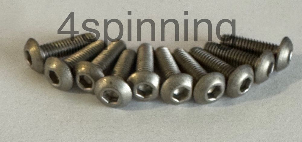 10x Titanium Gr2 Hex Screws M3x10 – Button Head – NEW (Neu und ...