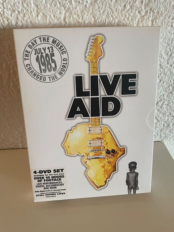 Live Aid 1985 * Box Set 4 DVDs (Neu (gemäss Beschreibung)) in ...