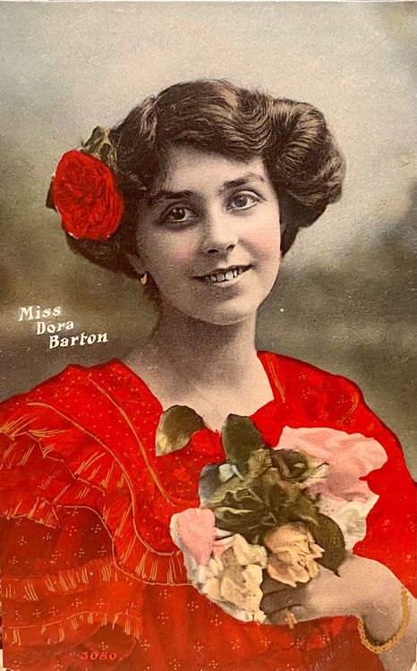 Antike AK Miss Dora Barton aus England | Kaufen auf Ricardo