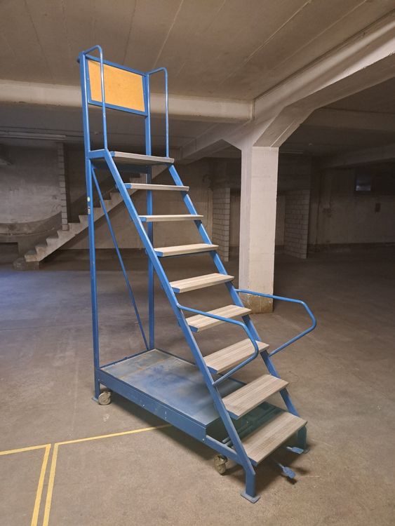 Lagerleiter Regalleiter Rollleiter Rollgerüst Leiter Podest (Gebraucht ...