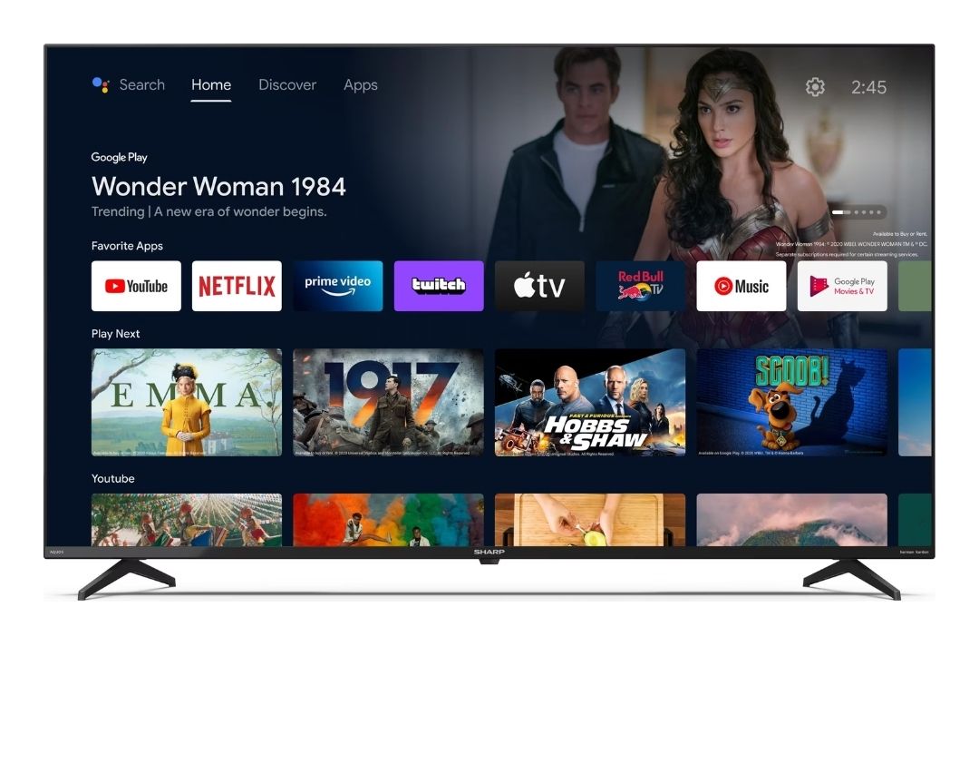 Sharp 55", 4K , Android TV, Harman Kardon Sound (Gebraucht) in Wiler b ...
