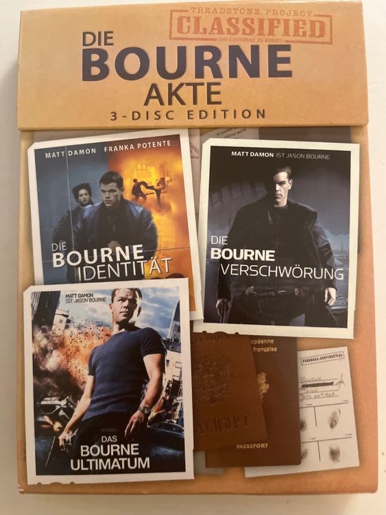 Die Bourne Akte, 3-Disc Edition, DVD (Gebraucht) in Sierre für CHF 6.95 – mit Lieferung auf ...