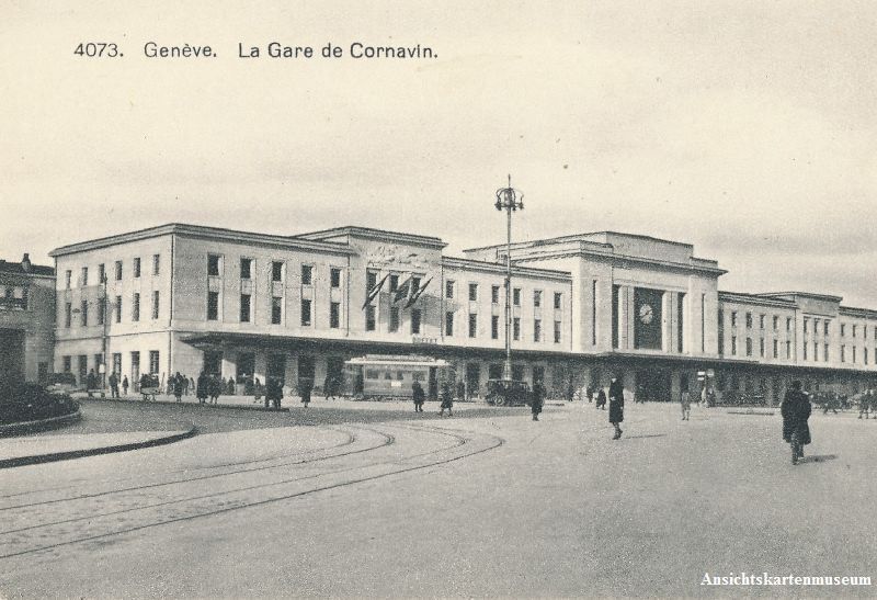 Genève - la gare de Cornavin + c1905 (Gebraucht) in Emmenbrücke für CHF ...