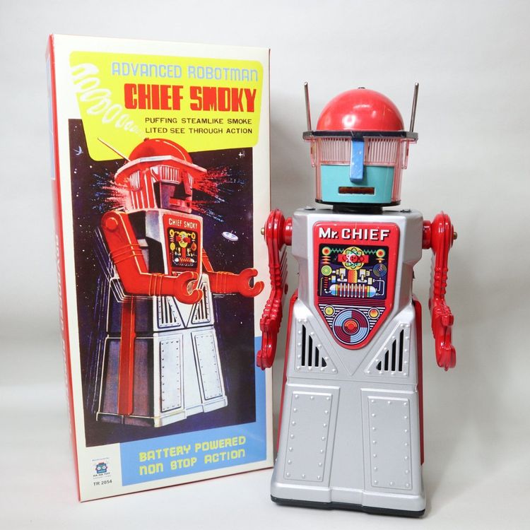 Roboter Mr. Chief Smoky Robotman Mistery Action (Neu (gemäss ...