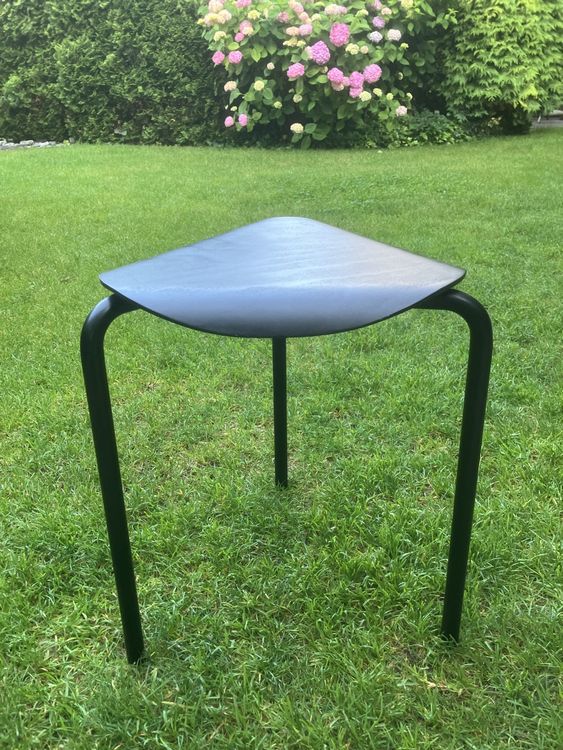 Vintage ARTEK Hocker Lukki schwarz Ilmari Tapiovaara 1954 (Gebraucht ...
