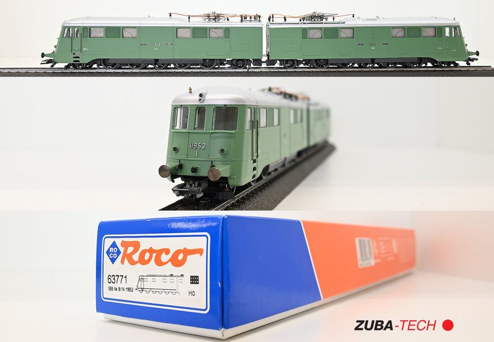 Roco 63771 E-Lok Ae 8/14 "Landi Lok" SBB, H0 GS Analog, OVP (Gebraucht ...