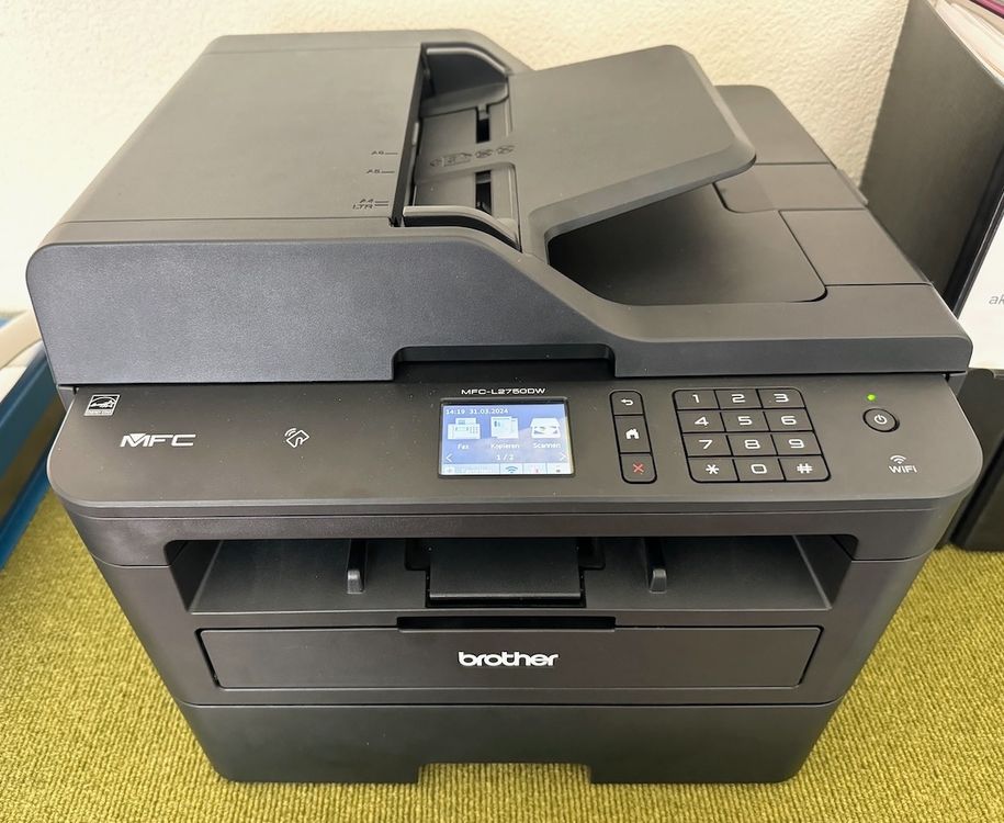 Brother MFC-L2750DW Laser Multifunktionsdrucker +Ersatztoner (Gebraucht ...