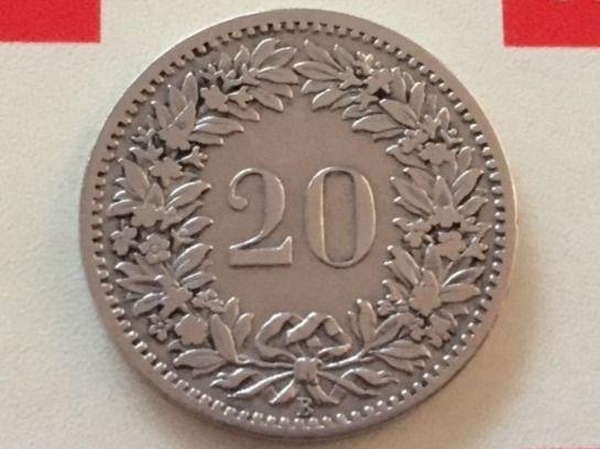 20 Rappen 1885 ss | Kaufen auf Ricardo