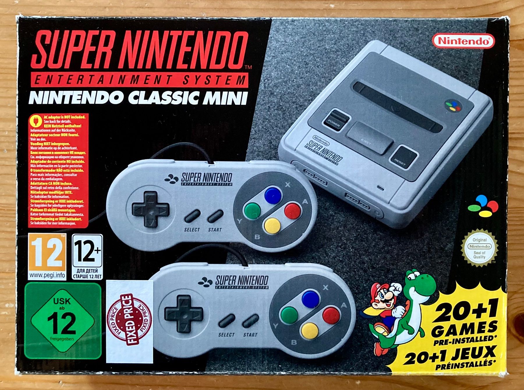 Nintendo SNES Classic Mini Konsole (CIB/OVP, NEU) (Neu (gemäss ...