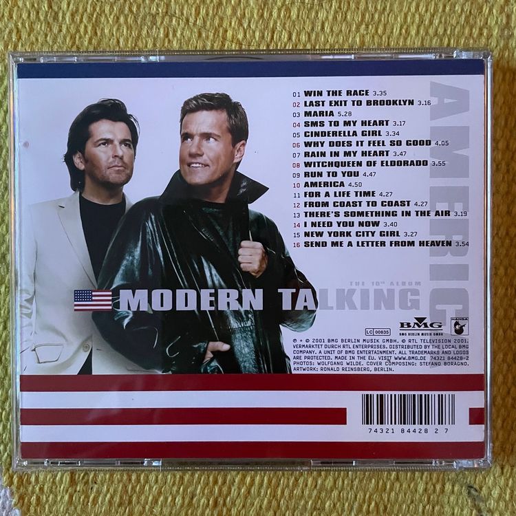 MODERN TALKING-AMERICA THE 10TH ALBUM | Kaufen auf Ricardo