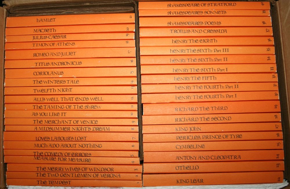 The Yale Shakespeare - komplett 40 Volume Set, 1917 | Kaufen auf Ricardo
