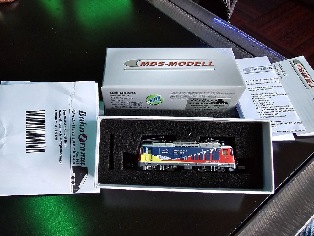 MDS- Modell RhB Ge 4/4ll Zernez loksound (Gebraucht) in Chur für CHF ...