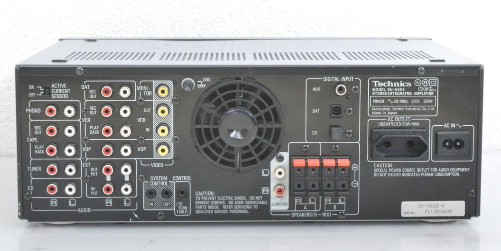 Technics SU-X502 Stereo Integrated Amplifier (Gebraucht) in Oberglatt ZH für CHF 99 – mit ...