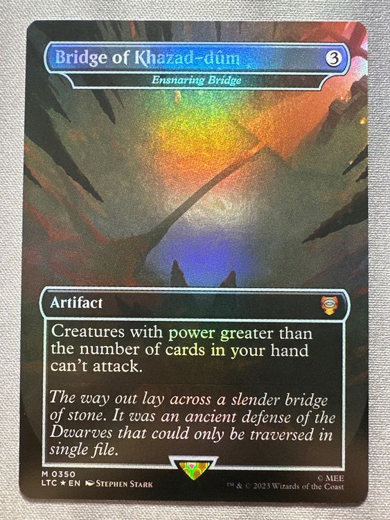 Ensnaring Bridge FOIL Variant 0350 Lord of the Rings | Kaufen auf Ricardo