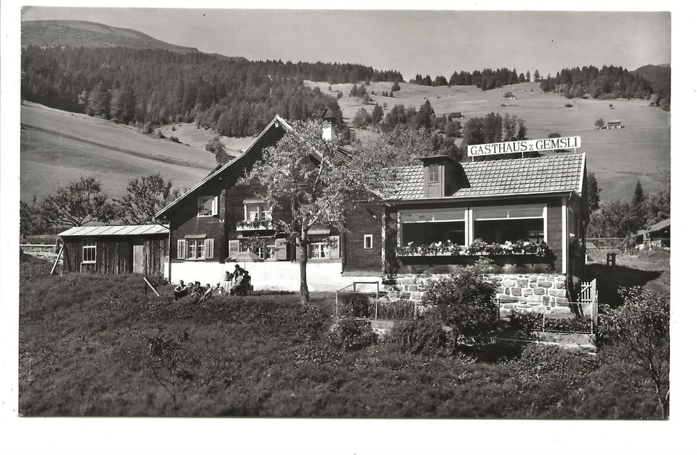 Sevelerberg (SG) Rheintal - Gasthaus zum Gemsli - um 1940 (Gebraucht) in Engelburg für CHF 7.9 ...