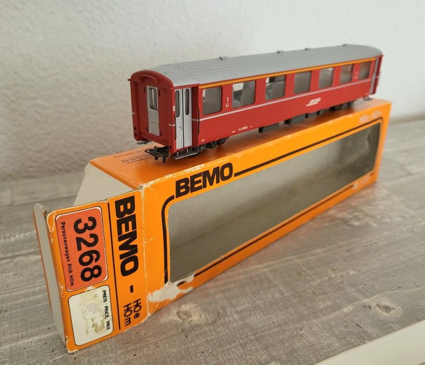 Bemo RhB H0m 3268 Personenwagen rot in OVP, neu | Kaufen auf Ricardo