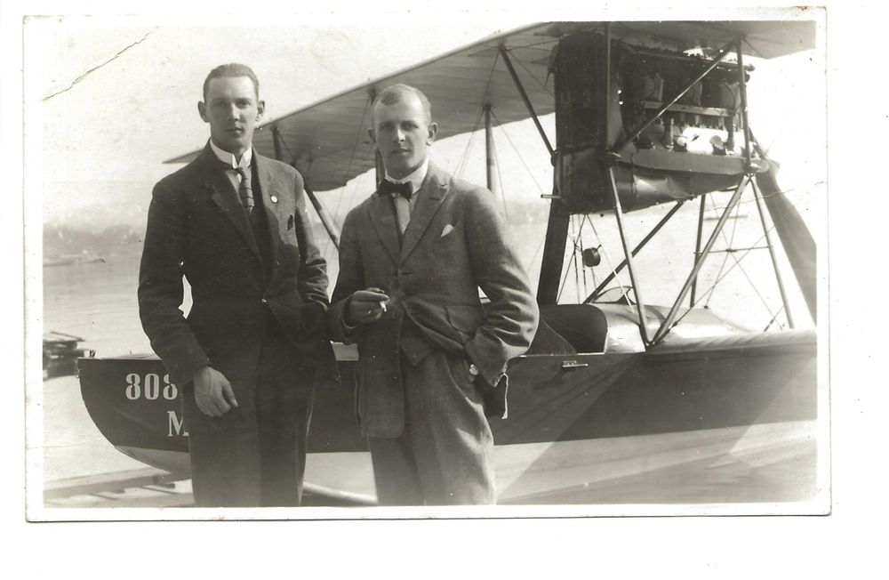 Aviatik - AD ASTRA-AERO - Pilot Lt. Frick (rechts) | Kaufen auf Ricardo