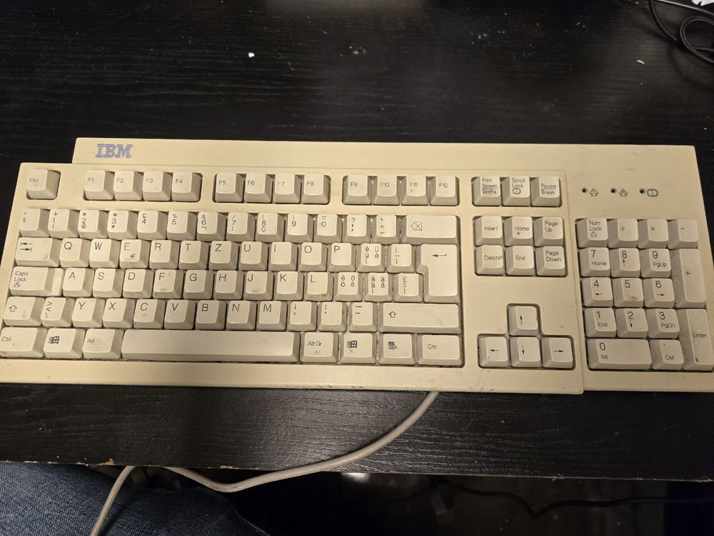 Vintage IBM PS2 Keyboard KB-7953 (Gebraucht) in Baden für CHF 10 – mit ...