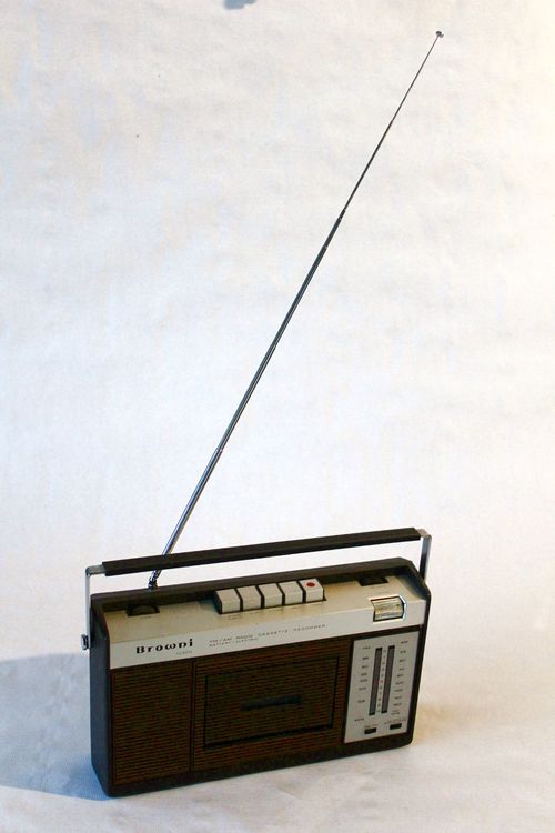 Vintage BOOMBOX Brownie Gemini Radio / Cassette Recorder (Defekt) in ...
