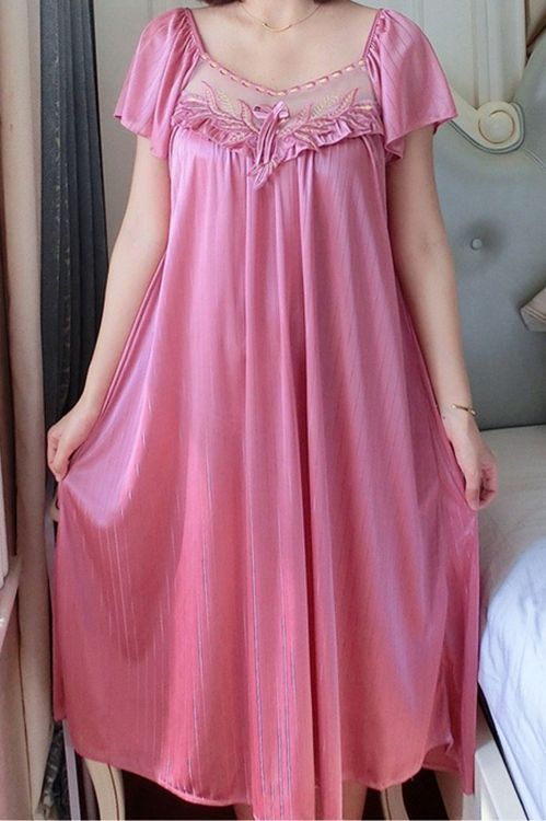 Robe de nuit Femme, Chemise de nuit élégante , M, L, XL (Neu und ...