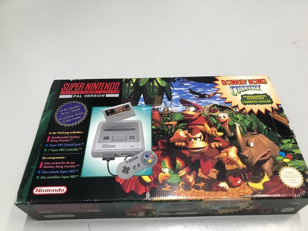 Donkey Kong Super Nintendo Set Rarität! SNES | Kaufen auf Ricardo