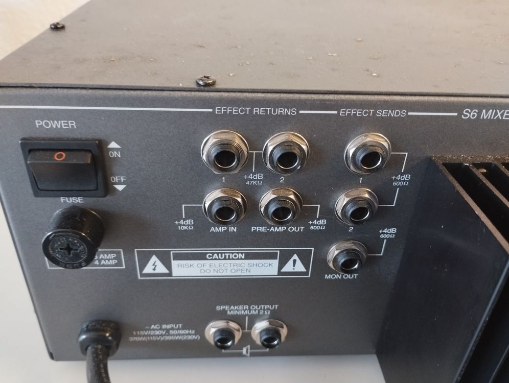 Samson S6 Mixer Applifier (Gebraucht) in Zürich für CHF 50 – nur ...