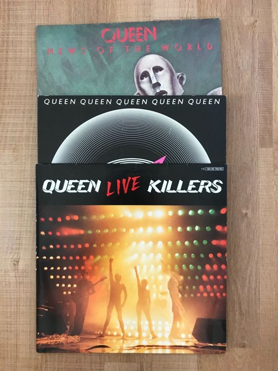 4 LP Schallplatten von QUEEN 1978/79 (Gebraucht) in Horn für CHF 75 ...