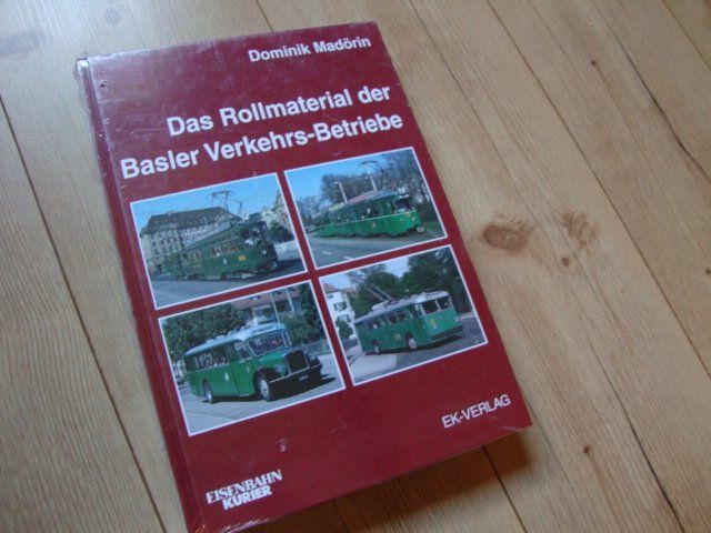 NEU ! Buch: DAS ROLLMATERIAL DER BASLER VERKEHRS-BETRIEBE | Kaufen auf Ricardo