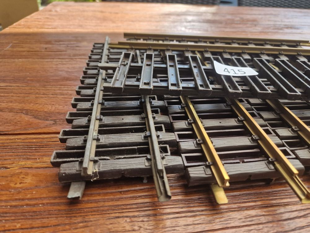 10 LGB gerade Gleise 1000 (415) (Gebraucht) in Arth für CHF 40 – mit ...